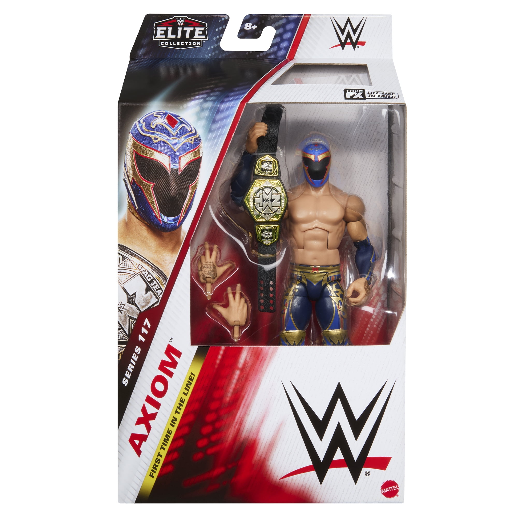 Axiom (Blue) - WWE Elite 117 Mattel WWE Toy Wrestling Action Figure ...