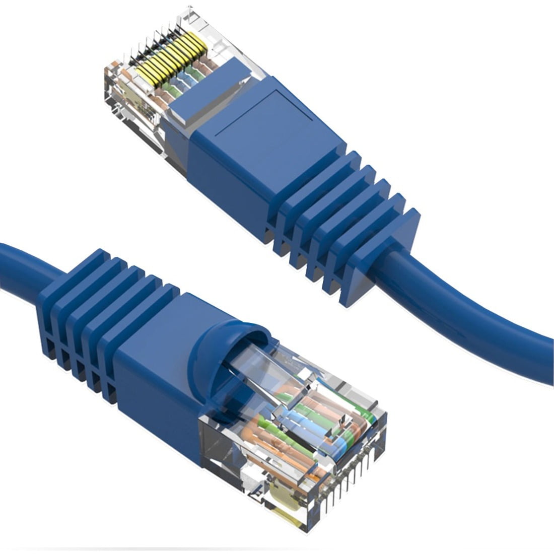 Axiom Cat6 550 MHz Snagless Patch Cable - patch cable - 100 ft - blue ...