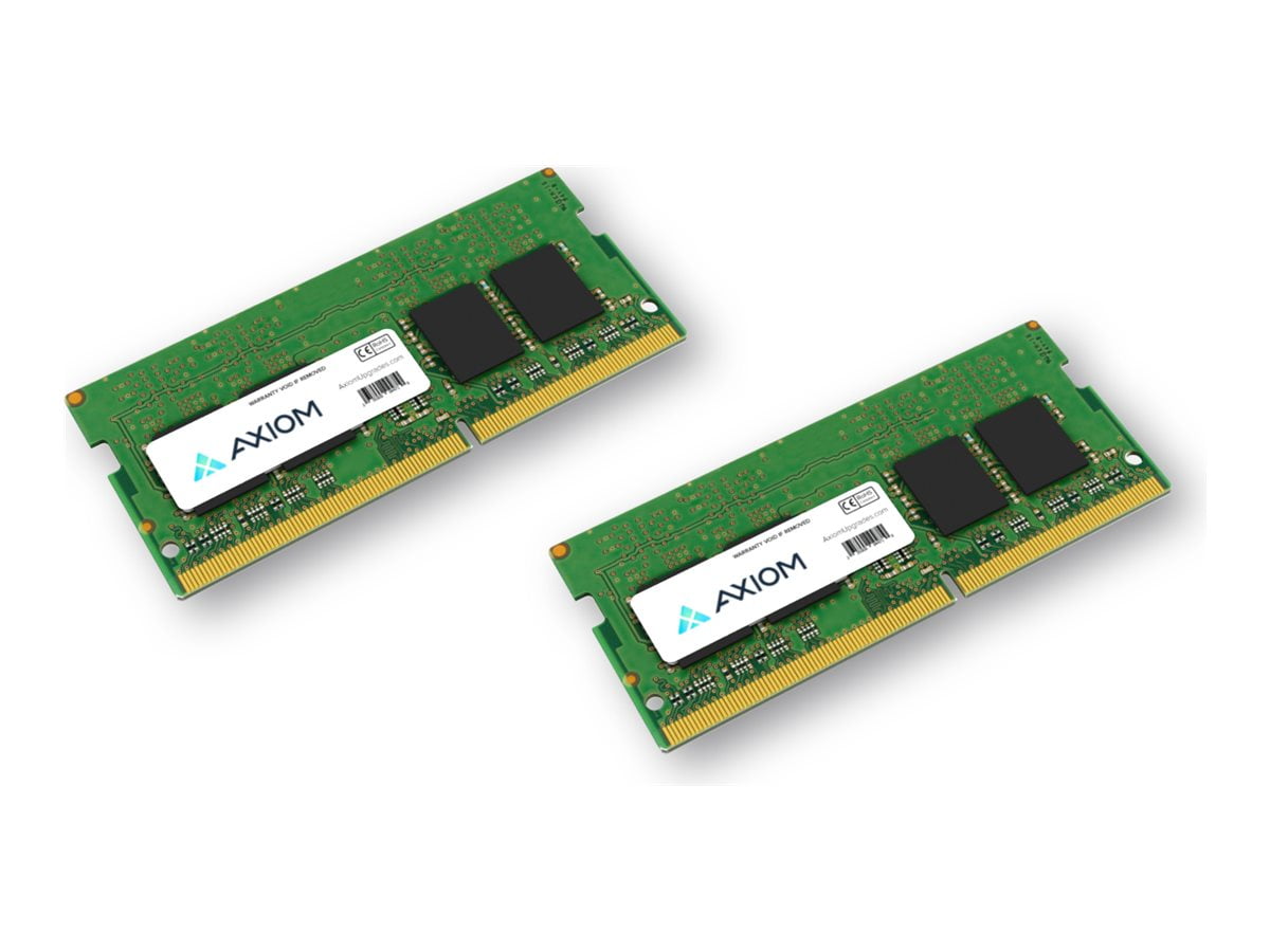 Axiom - DDR4 - kit - 64 GB: 2 x 32 GB - SO-DIMM 260-pin - 1600 MHz ...