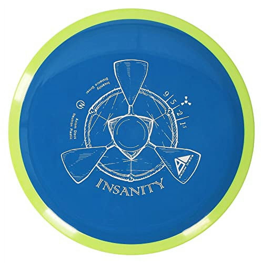 Axiom Discs Neutron Insanity Disc Golf Driver (160-165g / Colors May ...