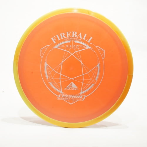 Axiom Fission Fireball Disc Golf Fairway Driver, Pick Your Disc 164g Red w/ Burnt Orange Rim ...