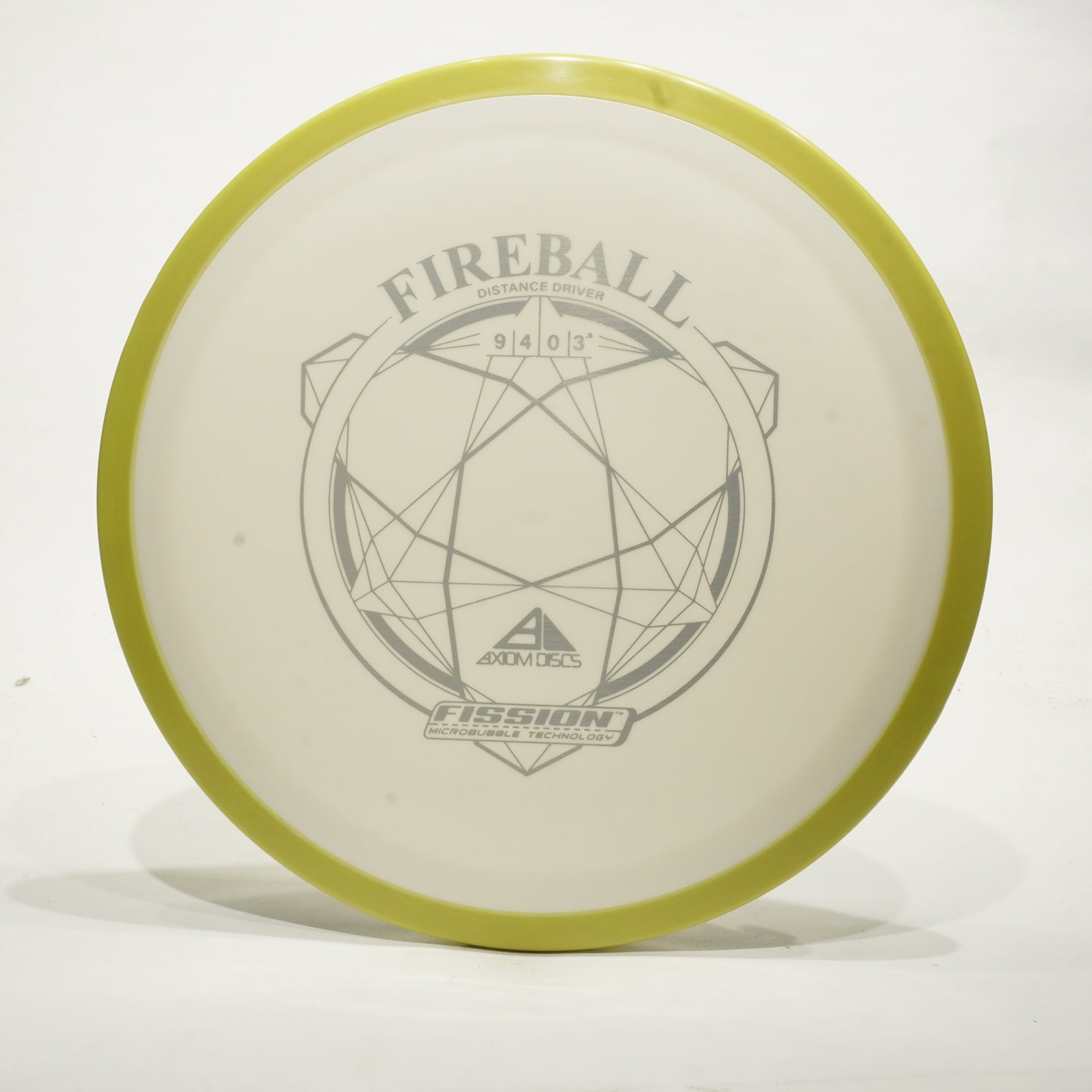 Axiom Fission Fireball Disc Golf Fairway Driver, Pick Your Disc 169 White w/ Lime Rim - Walmart.com
