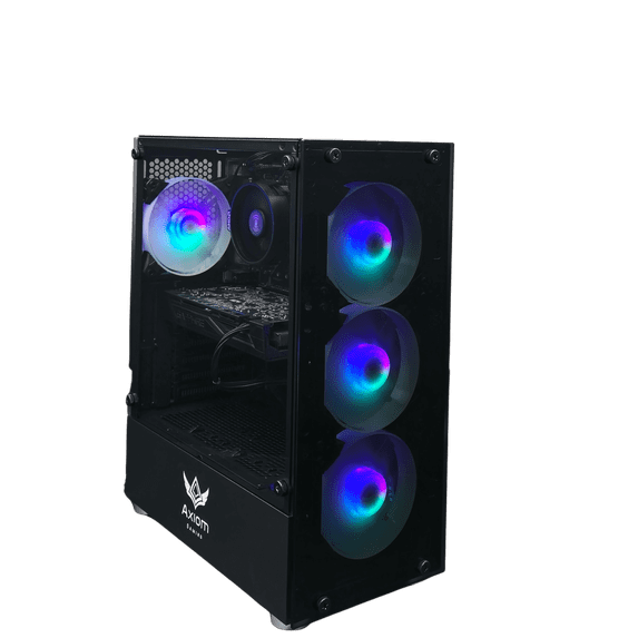 Axiom Gaming ® PC Desktop Computer Black Hole, AMD Ryzen 5, 16GB RAM ...