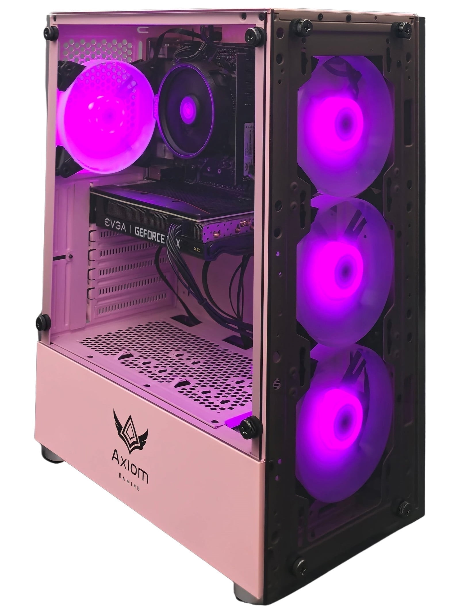 Axiom Gaming® Blush-Byte Gaming PC – AMD Ryzen 5 5500, 16GB DDR4, 512GB ...
