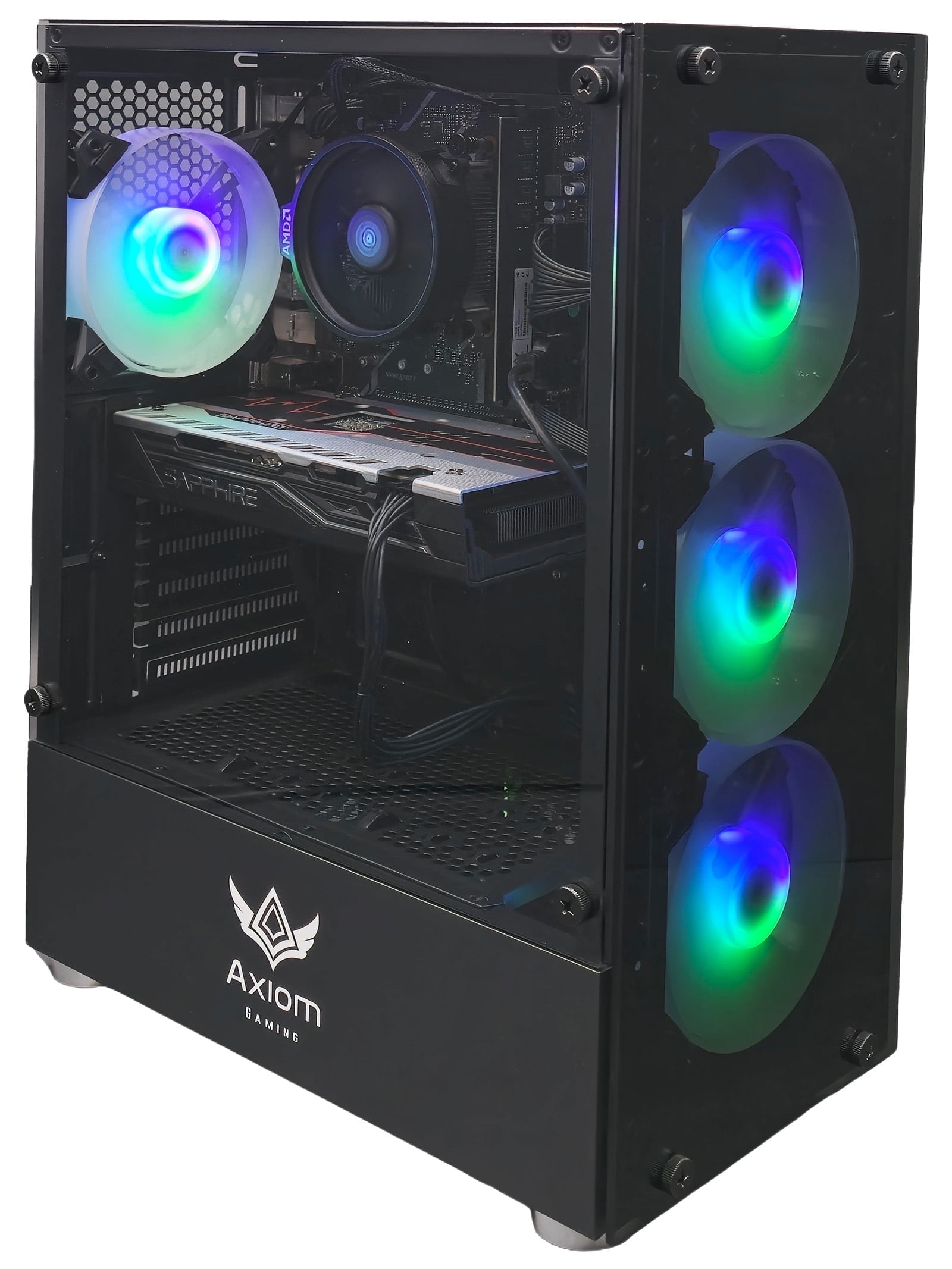Axiom Gaming® Darkmatter Gaming PC Desktop – AMD Ryzen 5, 16GB DDR4 ...