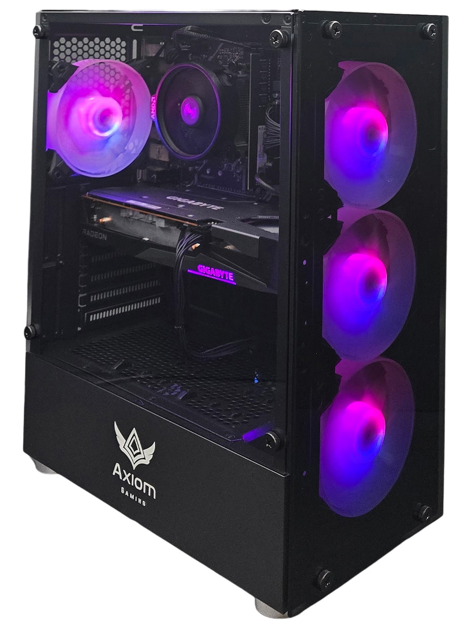 Axiom Gaming® Eventrift Gaming PC Desktop – AMD Ryzen 5 5500, 16GB DDR4 ...
