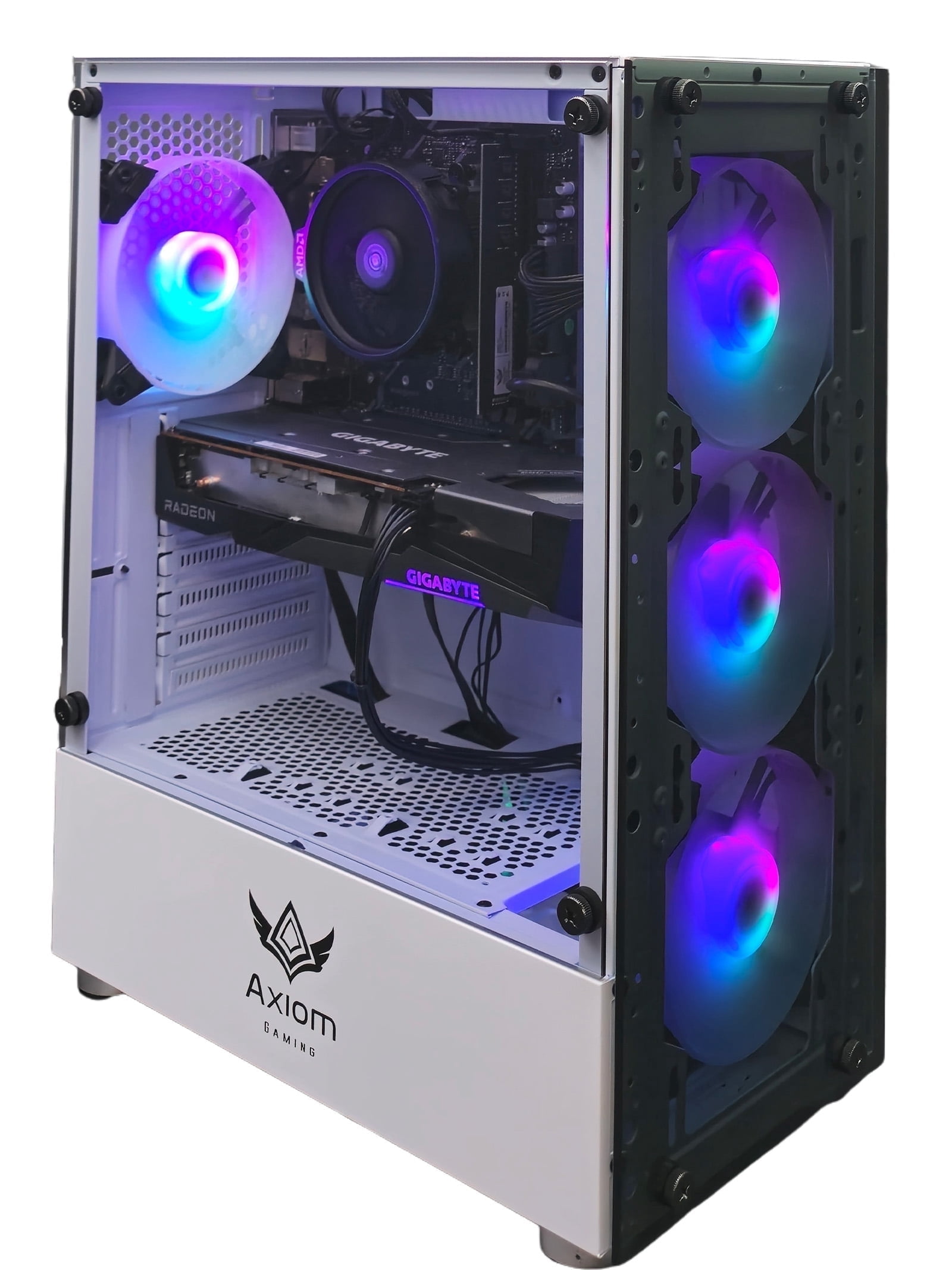 Axiom Gaming® Frostnova Gaming PC Desktop – AMD Ryzen 5 5500, 16GB DDR4 ...