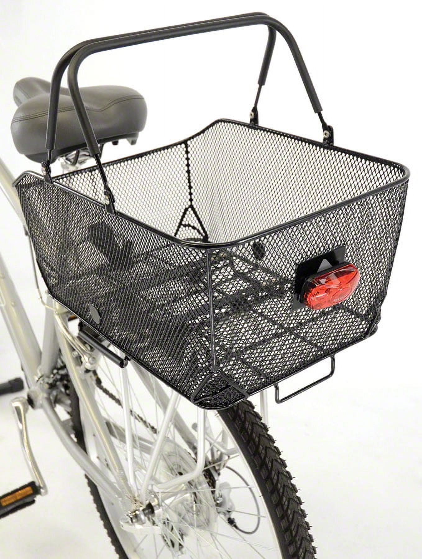 Axiom Market Basket LX Mesh Rear QR Bicycle Racktop Basket Black ...