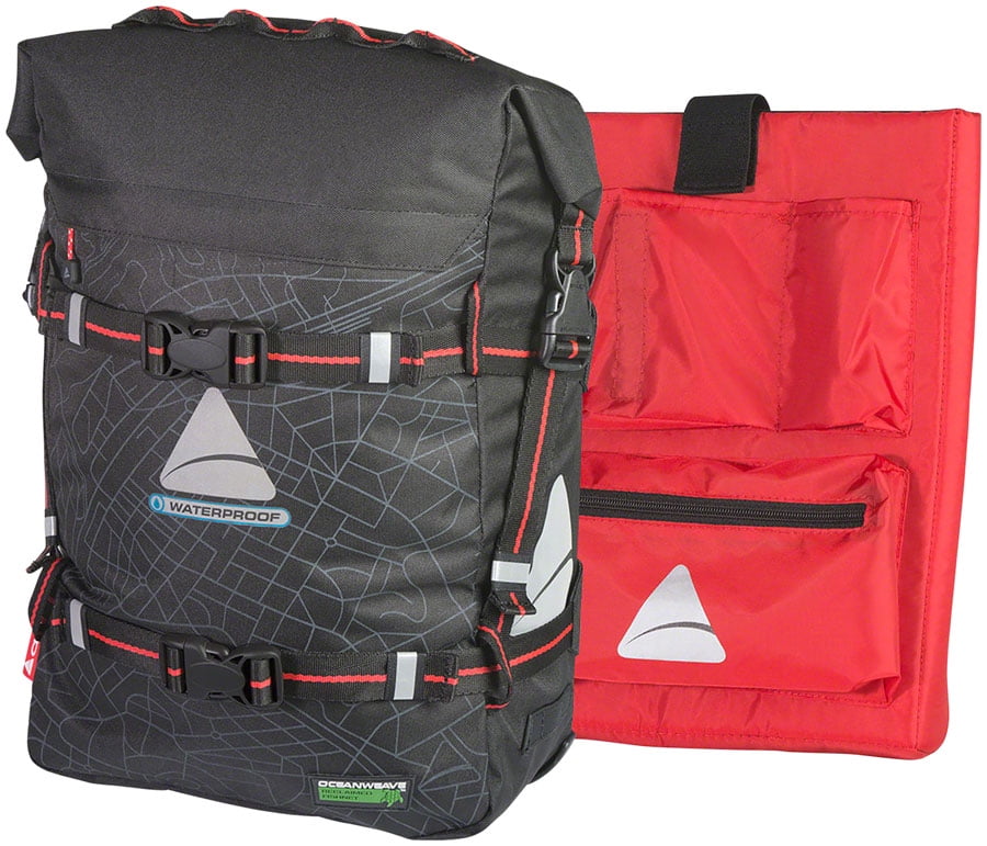 Axiom Monsoon Pannier Ocean Weave P18+ with Padded Laptop Sleeve ...