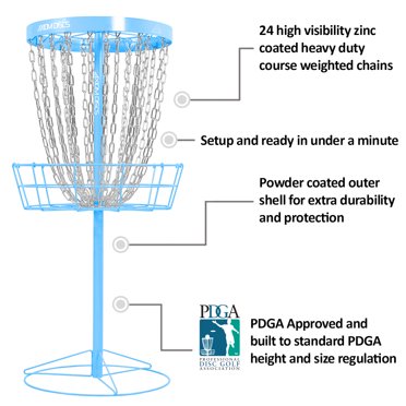 ESP Disc Golf Set - 3 Disc Set - PDGA Tournament Certified - Walmart.com