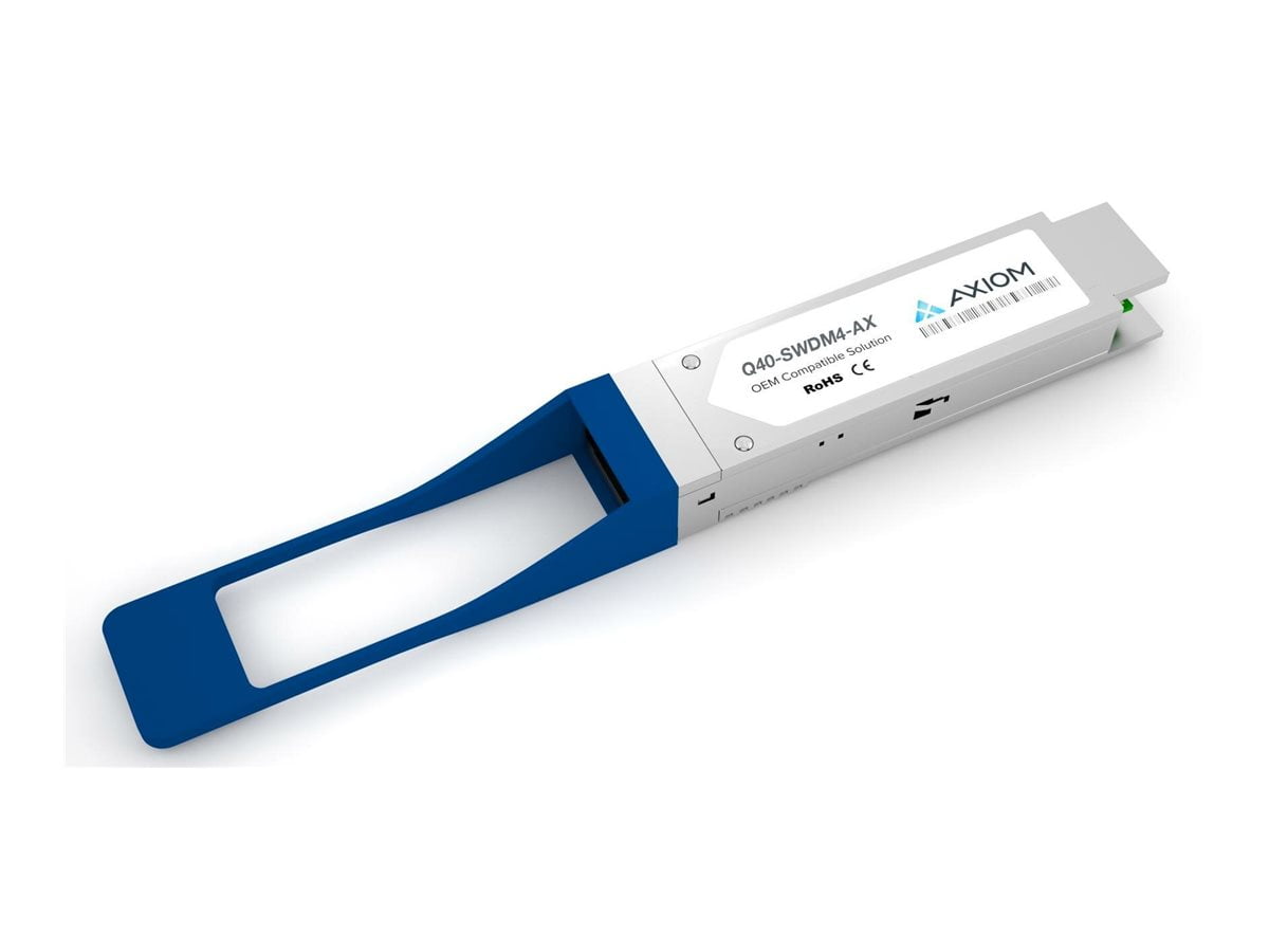 Axiom 40GBASE-SWDM4 QSFP+ Transceiver for MSA, Q40-SWDM4-AX - Walmart.com