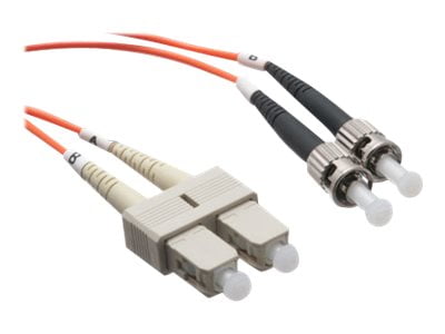 Axiom SC-ST Multimode Duplex OM1 62.5/125 Fiber Optic Cable - 15m ...