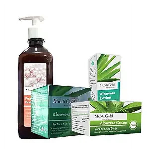 Axiom Skin Care Pack of Aloevera Cream 50g + Aloevera Lotion 50g ...