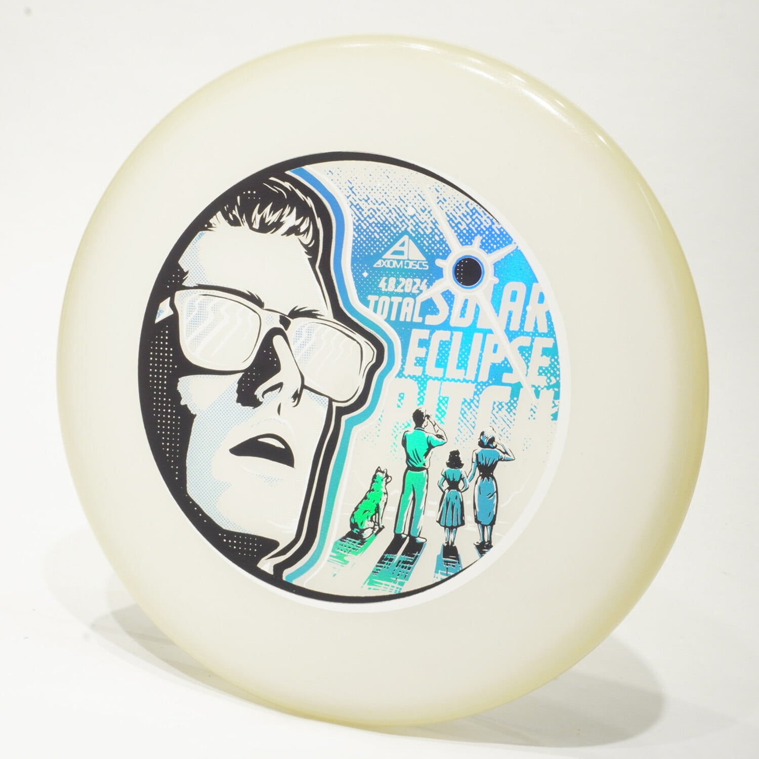 Axiom Total Solar Eclipse Glow Pitch Disc Golf Hybrid Putter/Approach ...