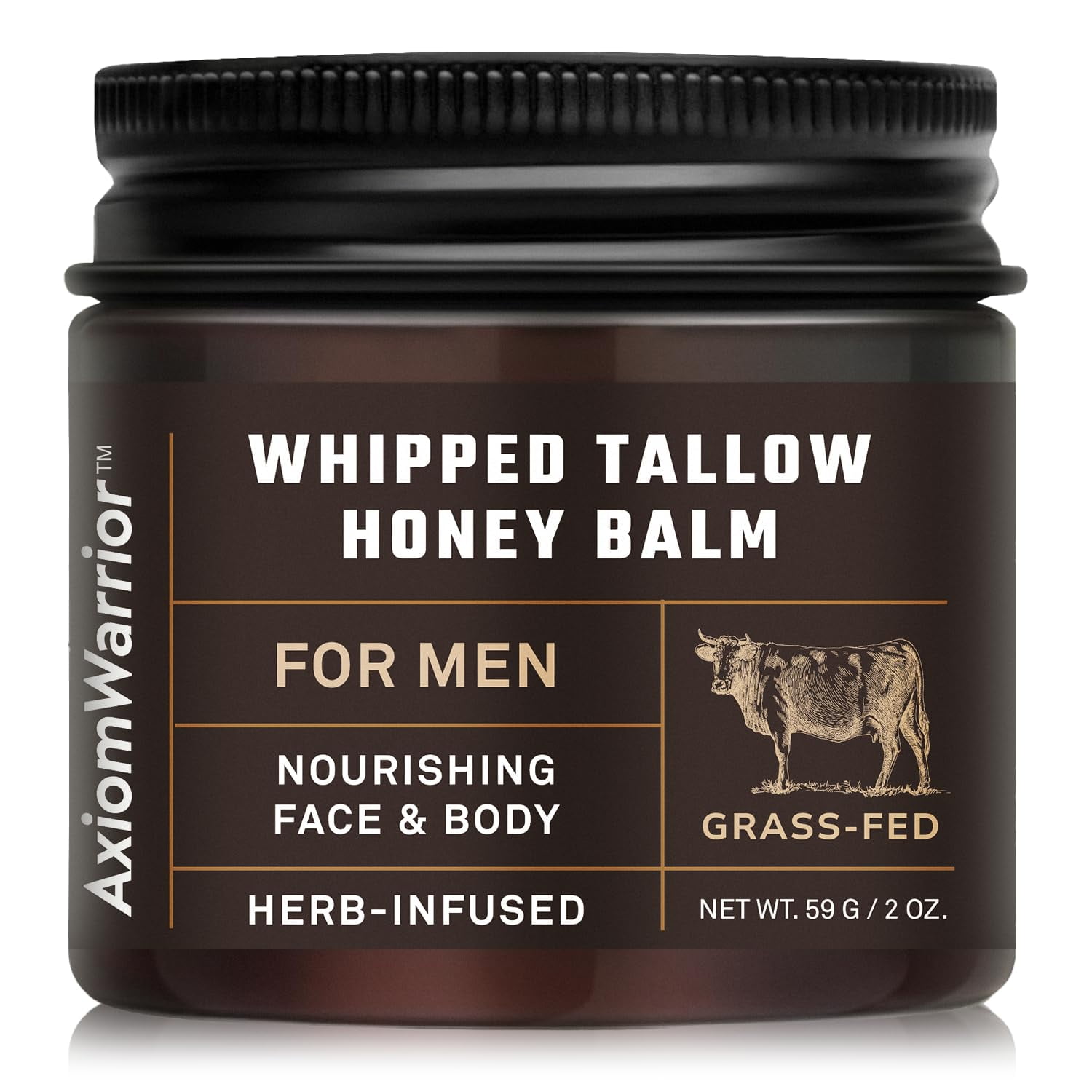AxiomWarrior Beef Tallow and HMF23 Honey Balm for Organic Beef Tallow ...