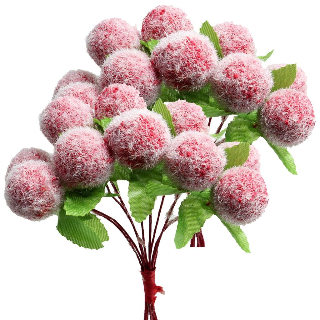 Axioma 20 Pieces Artificial Berries, Beautiful Foam Bush Berry Bouquet ...