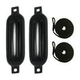 Axioma 2Pcs Boat Fenders 6mm x 1.5M Ropes PVC Protection Inflatable ...