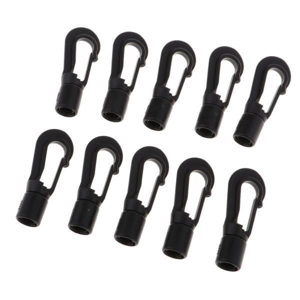 Axioma 2X 10 Count Quick Link Carabiner Elastic Rope Hook Snap Clip ...