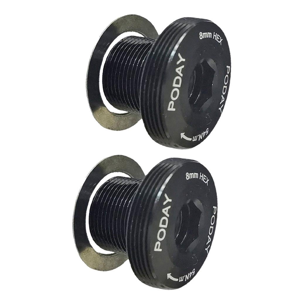 Axioma 2x 3 Pcs Crank Arm Cover Fastening Crank Screw Threaded Parts ...