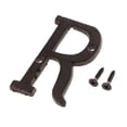 Axioma 2x Cast Iron Creative DIY Door Hanger Letter Label Sign Wall ...
