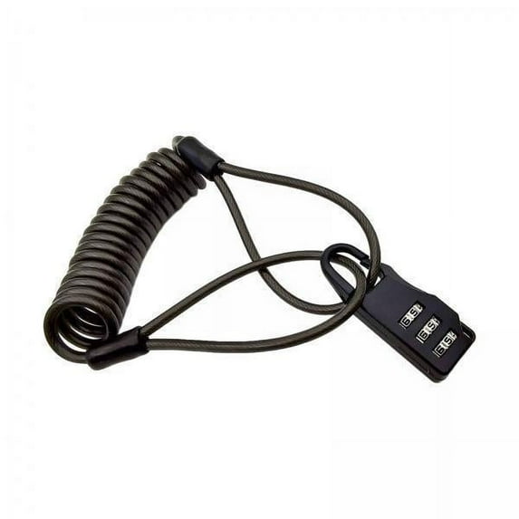 Axioma 2xCombination Lock with Cable Security Cable Portable Steel ...