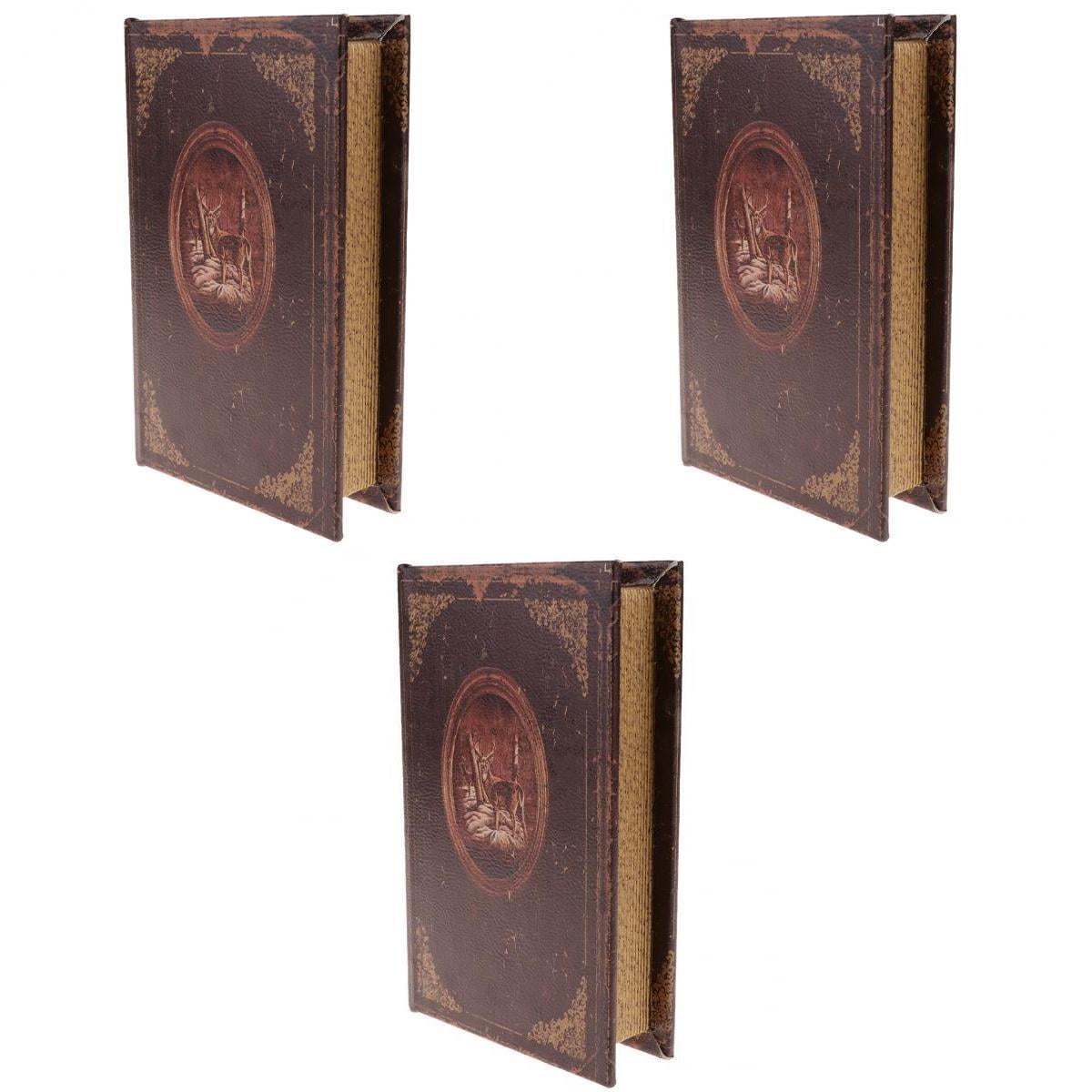 Axioma 3pcs Book Props Case Home Furnishings Ornaments book Jewelry ...
