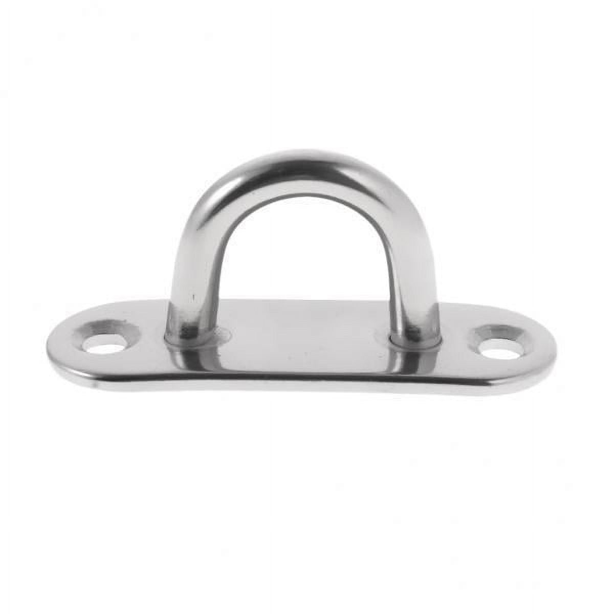 Axioma 6-16pack 304 Marine Grade Stainless Steel Oblong Pad Eye Plate ...