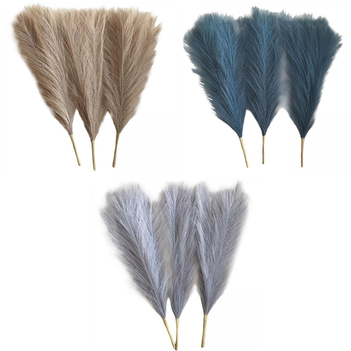 Axioma 9 Pieces Dried Pampas Grass Bohemia Reed Flowers Bunch Home Gift ...