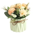 Axioma Artificial Flower Bonsai Fake Simulation Hydrangea Flower Silk ...