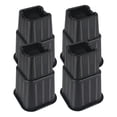 Axioma Bed Risers Heavy Duty Home Office Chair Leg Lifts Risers ...