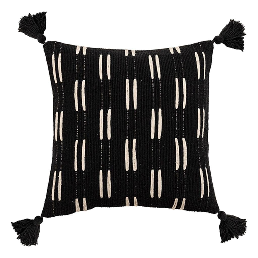 Axioma Bohemian Soft Pillow Cover Tufted Weaving Tassels Elegance ...