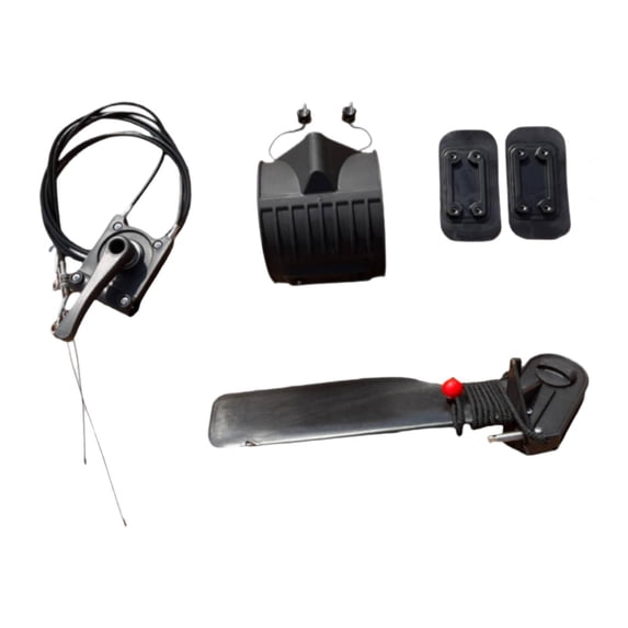 Axioma Canoe Boat Rudder Control Watercraft Rudder Bracket for Kayaks ...