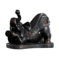Axioma Chic Elephant Figurine Bottle Holder Glass Cup Holder Sculpture ...
