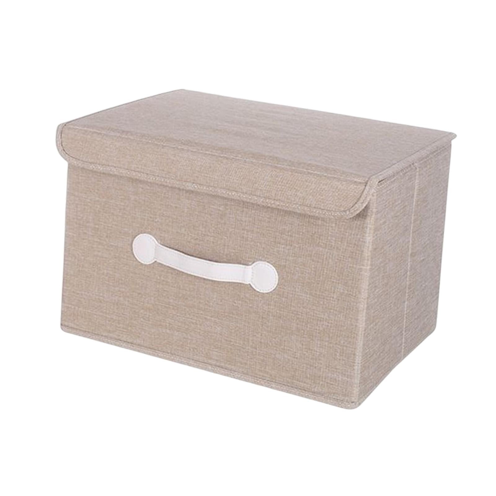 Axioma Clothes Storage Bag Basket Cube with Cover Fabric for Books ...