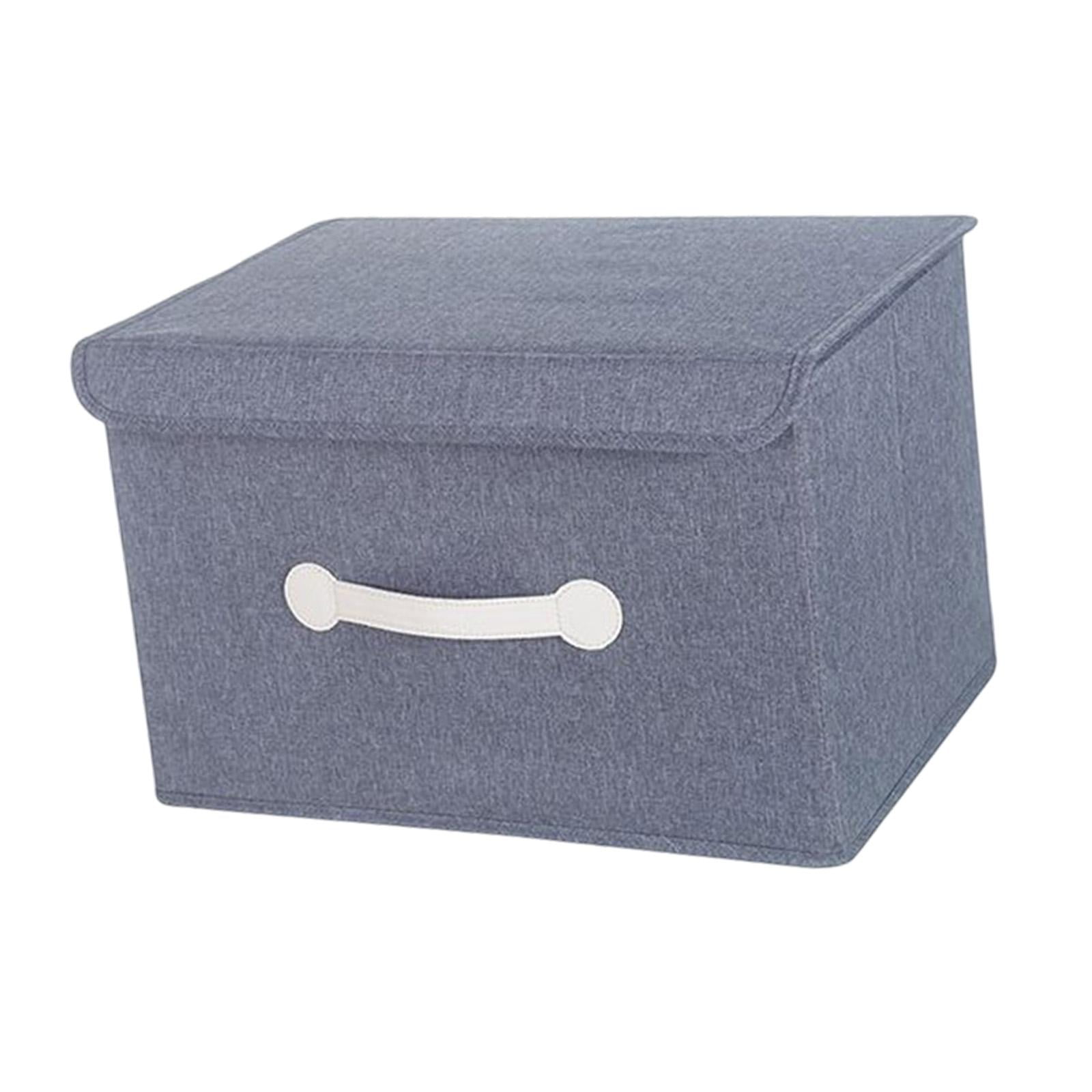 Axioma Clothes Storage Bag Basket Cube with Cover Fabric for Books ...