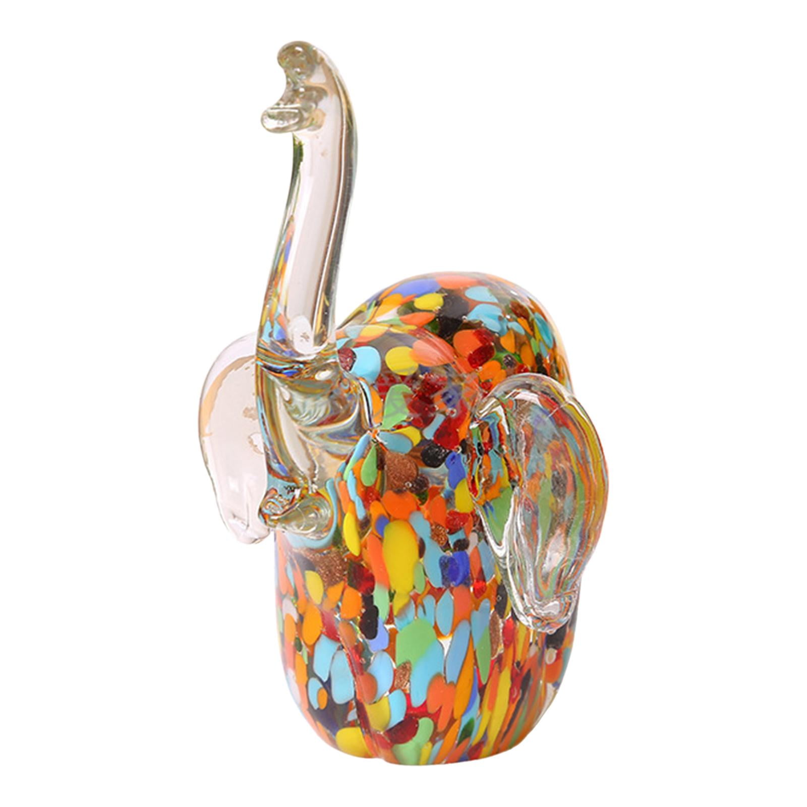Axioma Creative Animal Statue Collectible Animal Figurines Vivid Glass ...