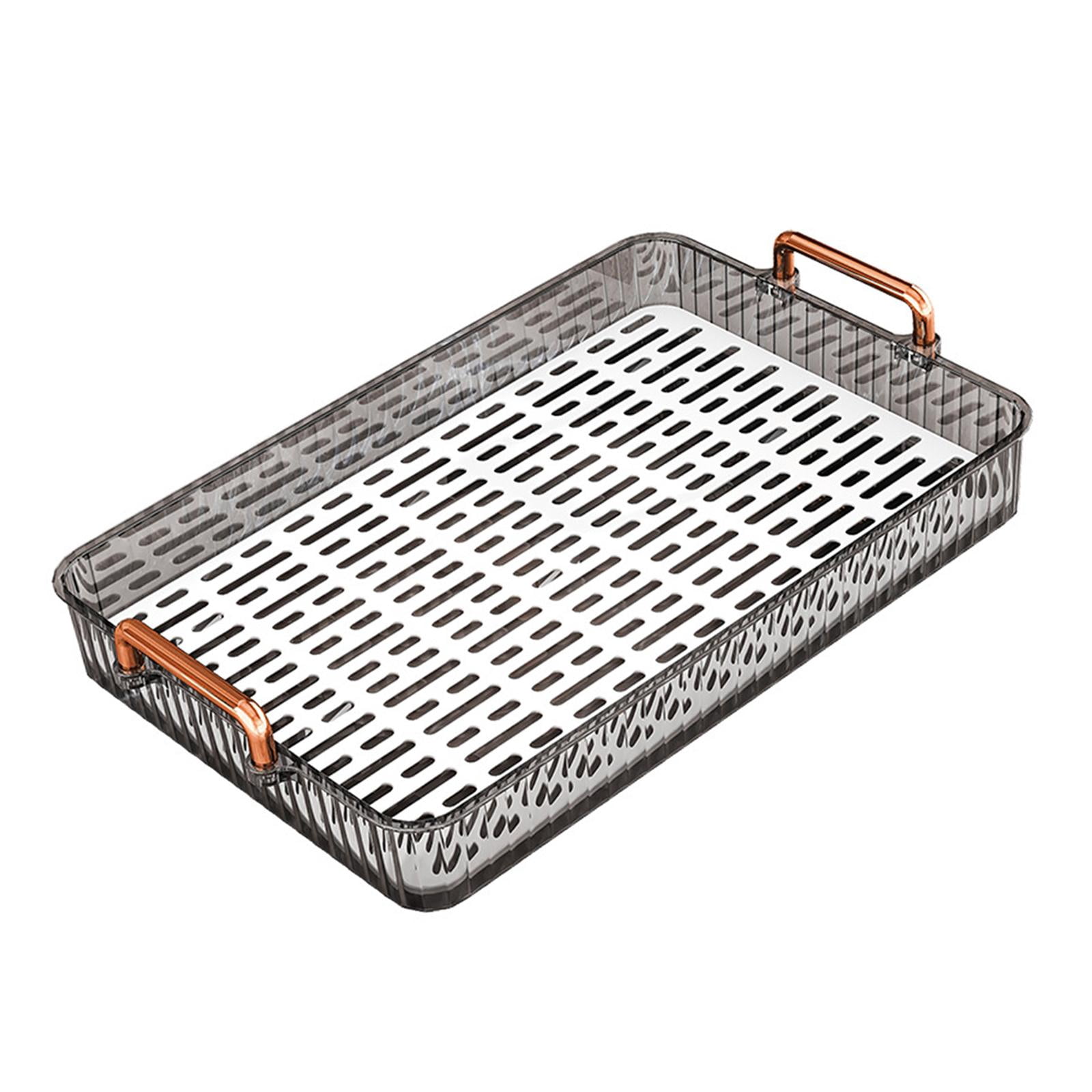 Axioma Decorative Serving Tray Drainer Dessert Tray Drain Rack Hollow ...