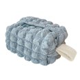 Axioma Facial Tissue Box Cover Reusable Plush Lightweight Car Tables ...
