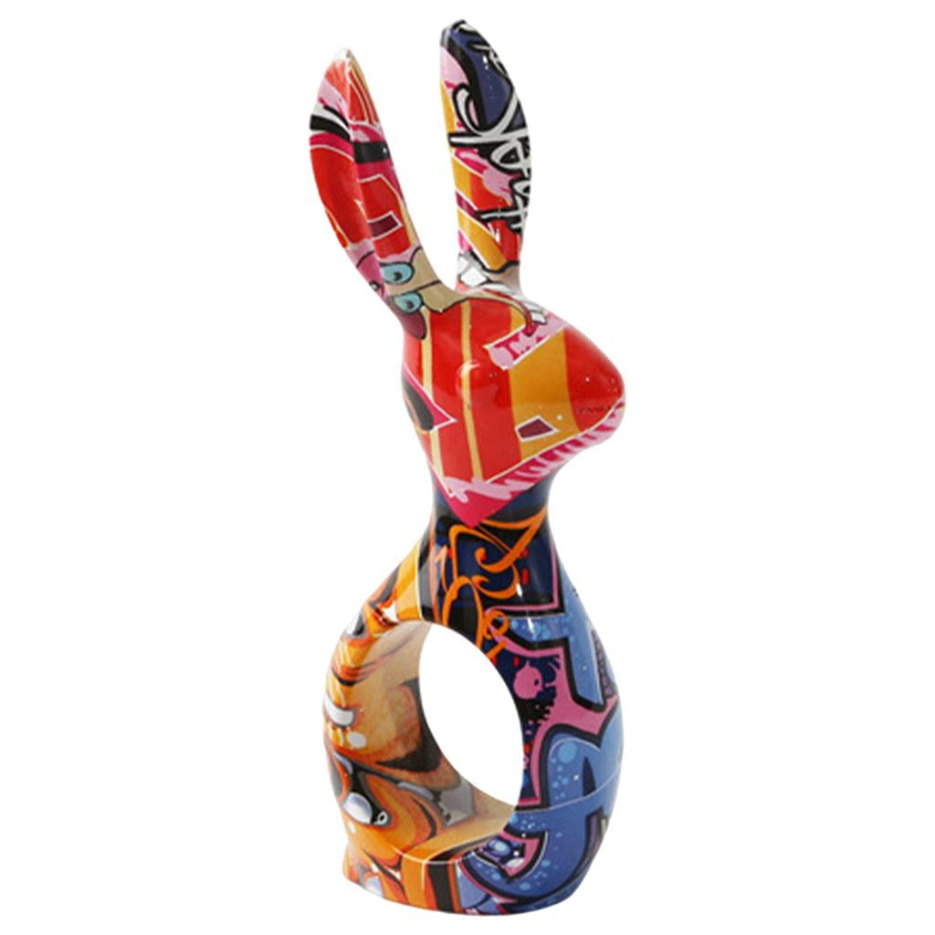 Axioma Figurine, Bunny Art Decor, Sculpture Statues Home Decor Shelf ...