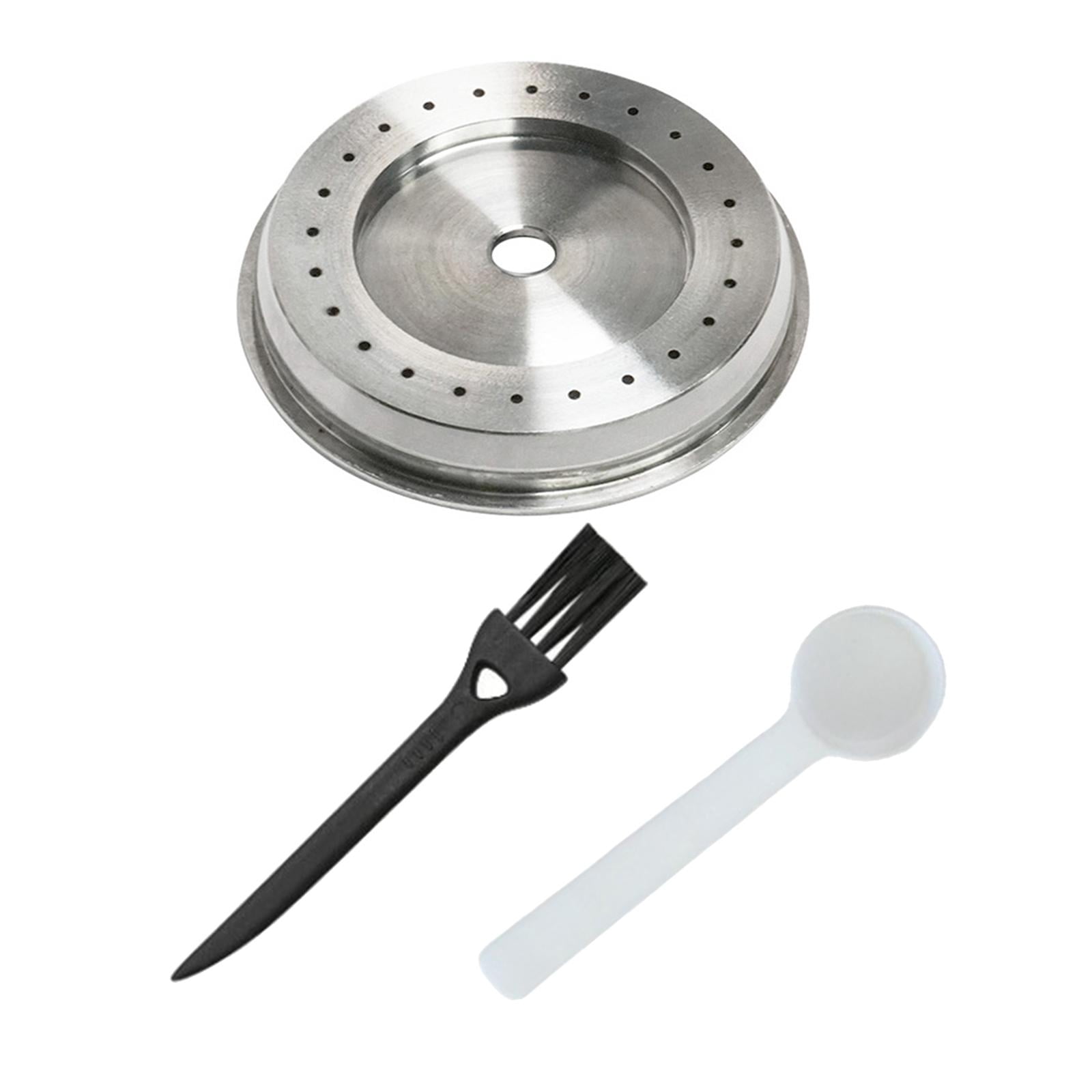 Axioma Reusable Coffee Capsule Caps with Spoon Brush to Clean Kitchen ...
