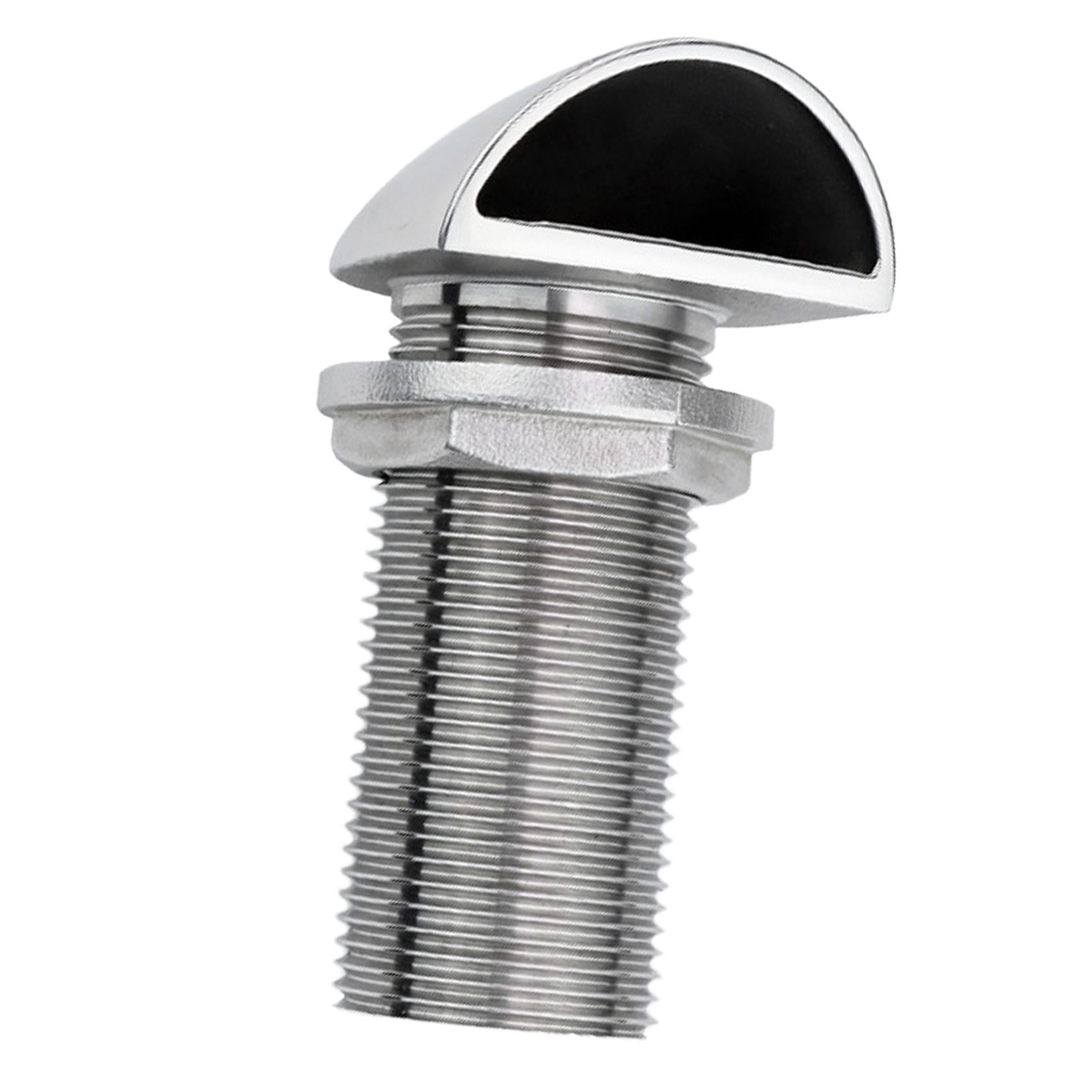 Axioma Thru Hull Connection Thru Drain Connector 316 Stainless Steel ...