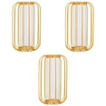 Axioma Wander Cloudly 3pcs Nordic Flower Vase Iron Golden Glass Vase ...
