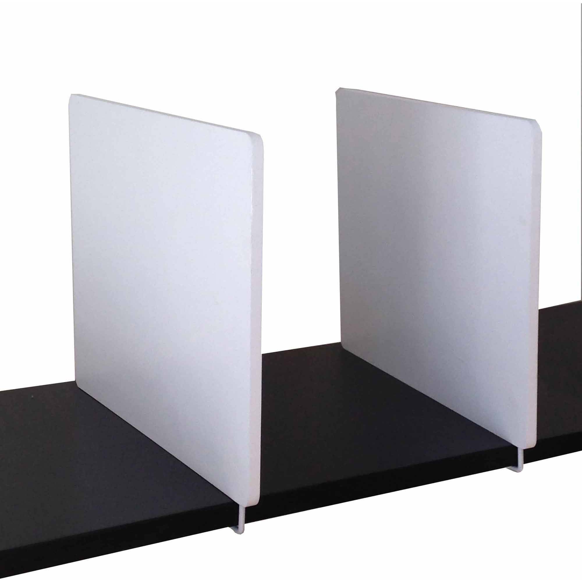 DR. Organizer 2 Pc White Wood Organizer Shelf Divider for Closet Shelf ...