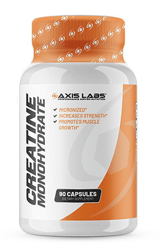 Axis Labs: Creatine Monohydrate, 90 Capsules - Walmart.com