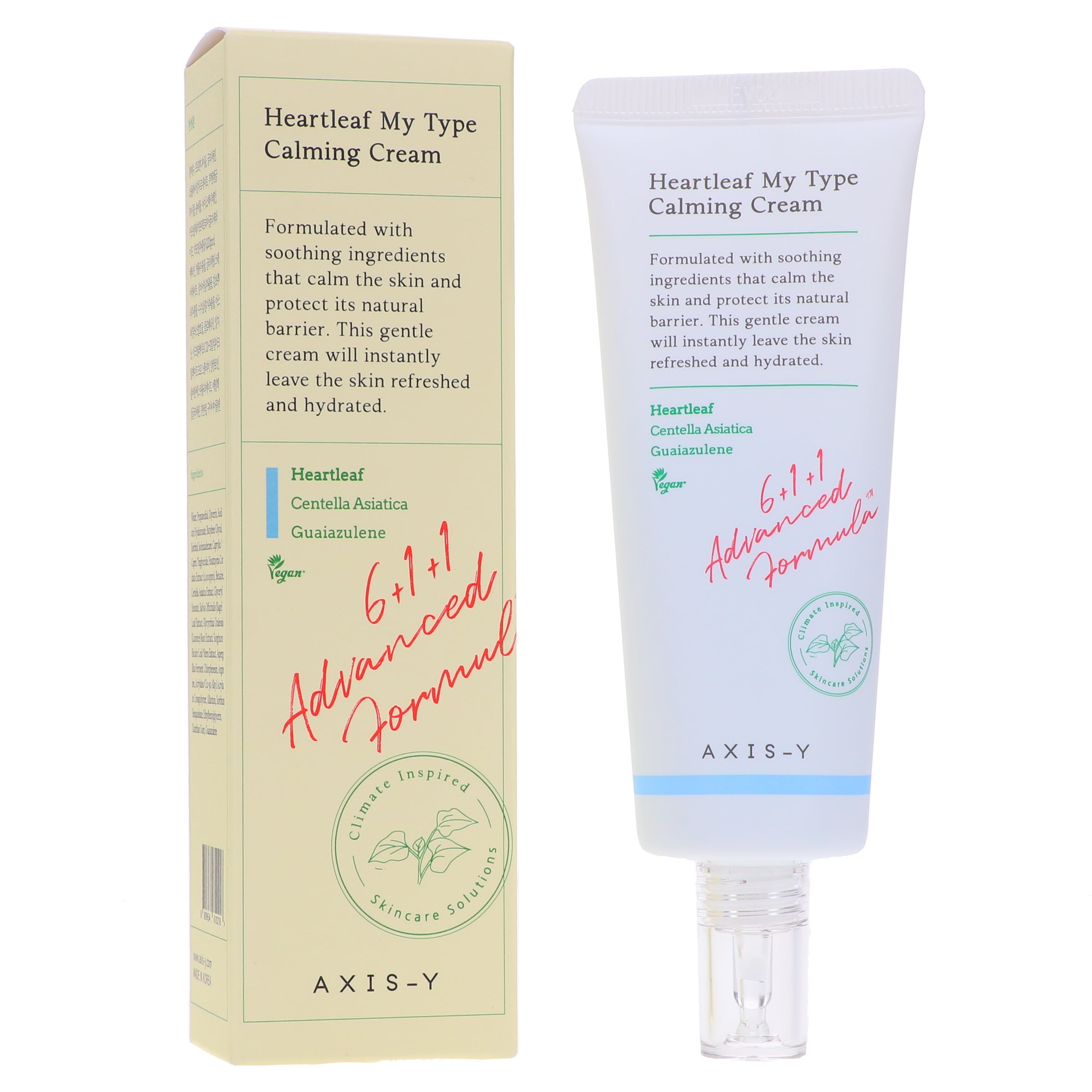 AXIS-Y Heartleaf My Type Calming Cream 2.02 oz - Walmart.com