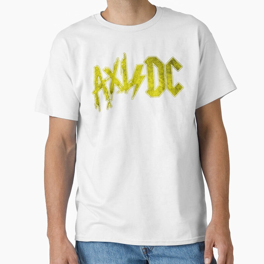 Axl DC Yellow Logo Modern Hard Mashup Graphic T-Shirt - Walmart.com