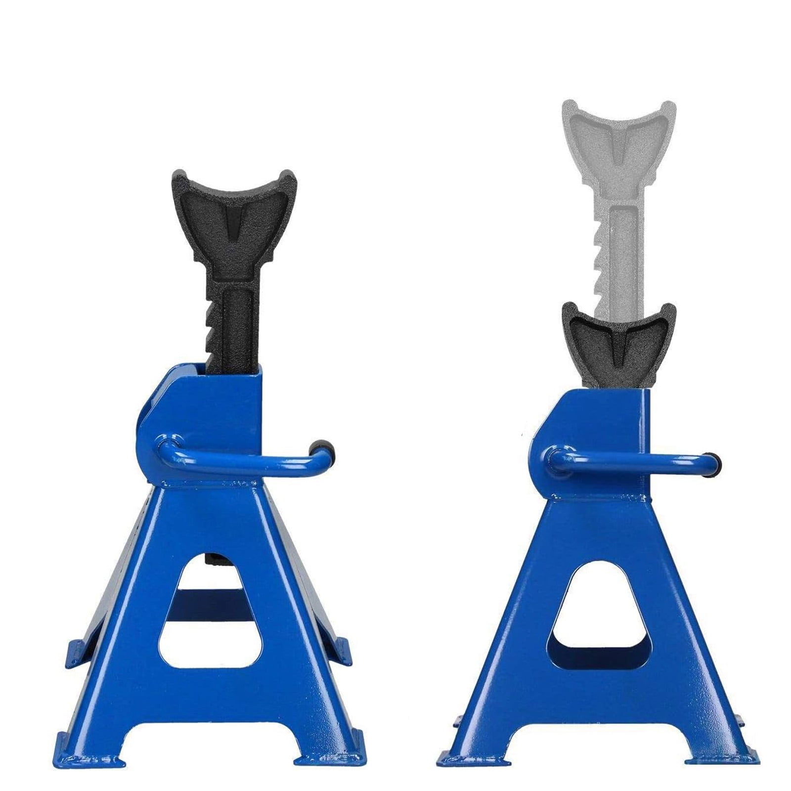 Axle Stands 3 Tonne Heavy Duty Car Jack Stand Lifting 290mm to 430mm, 9 ...