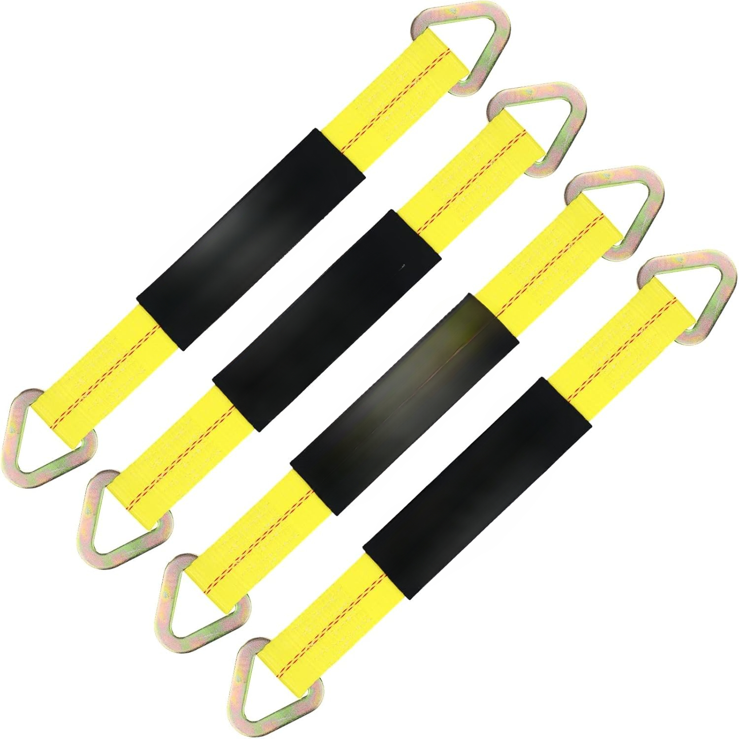 Axle Straps 10000 Lbs Break Strength 3335 Lbs Working Load Yellow Car ...