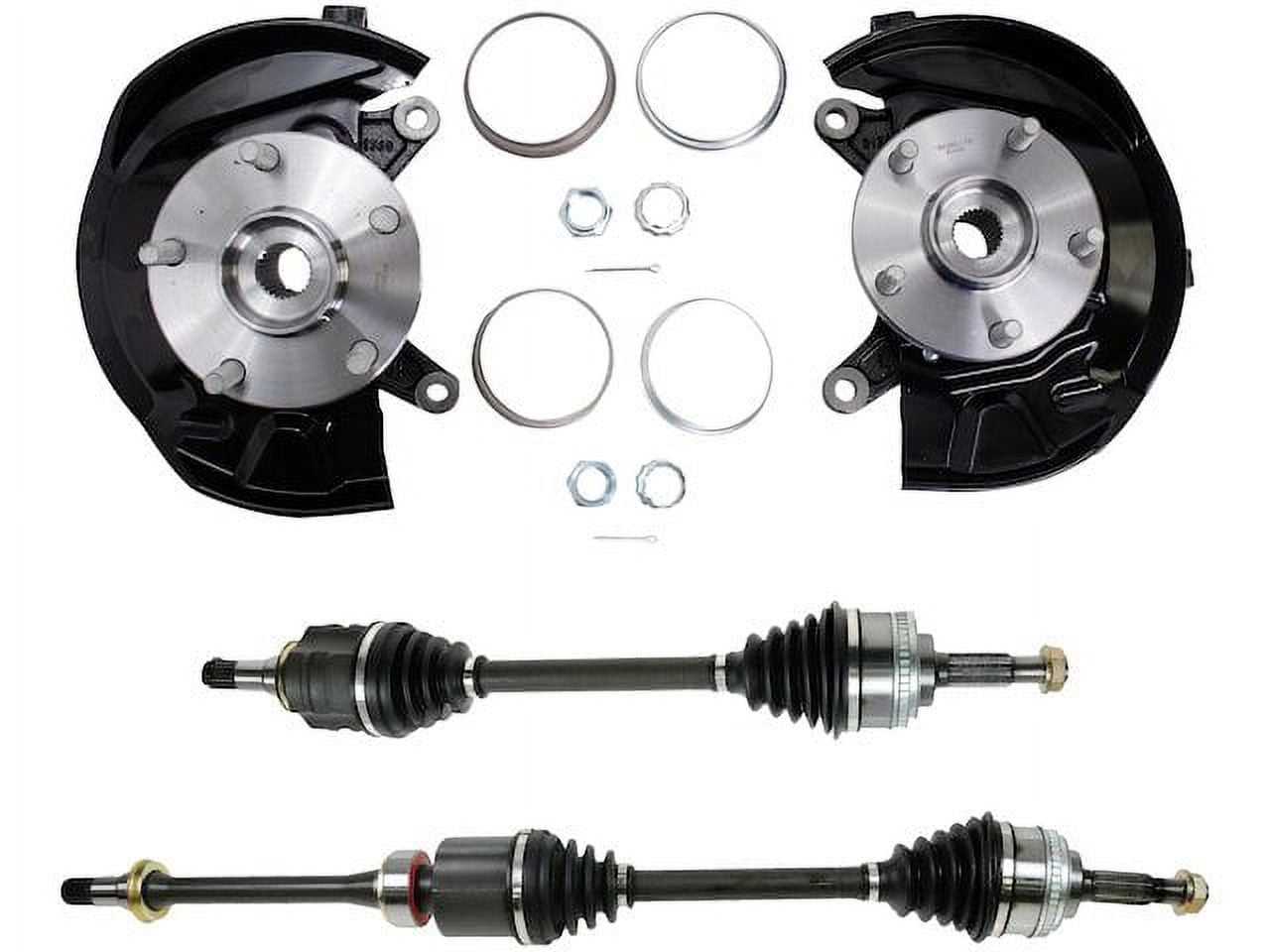 Axle and Suspension Knuckle Kit 4 Piece - Compatible with 1997 - 2001 ...