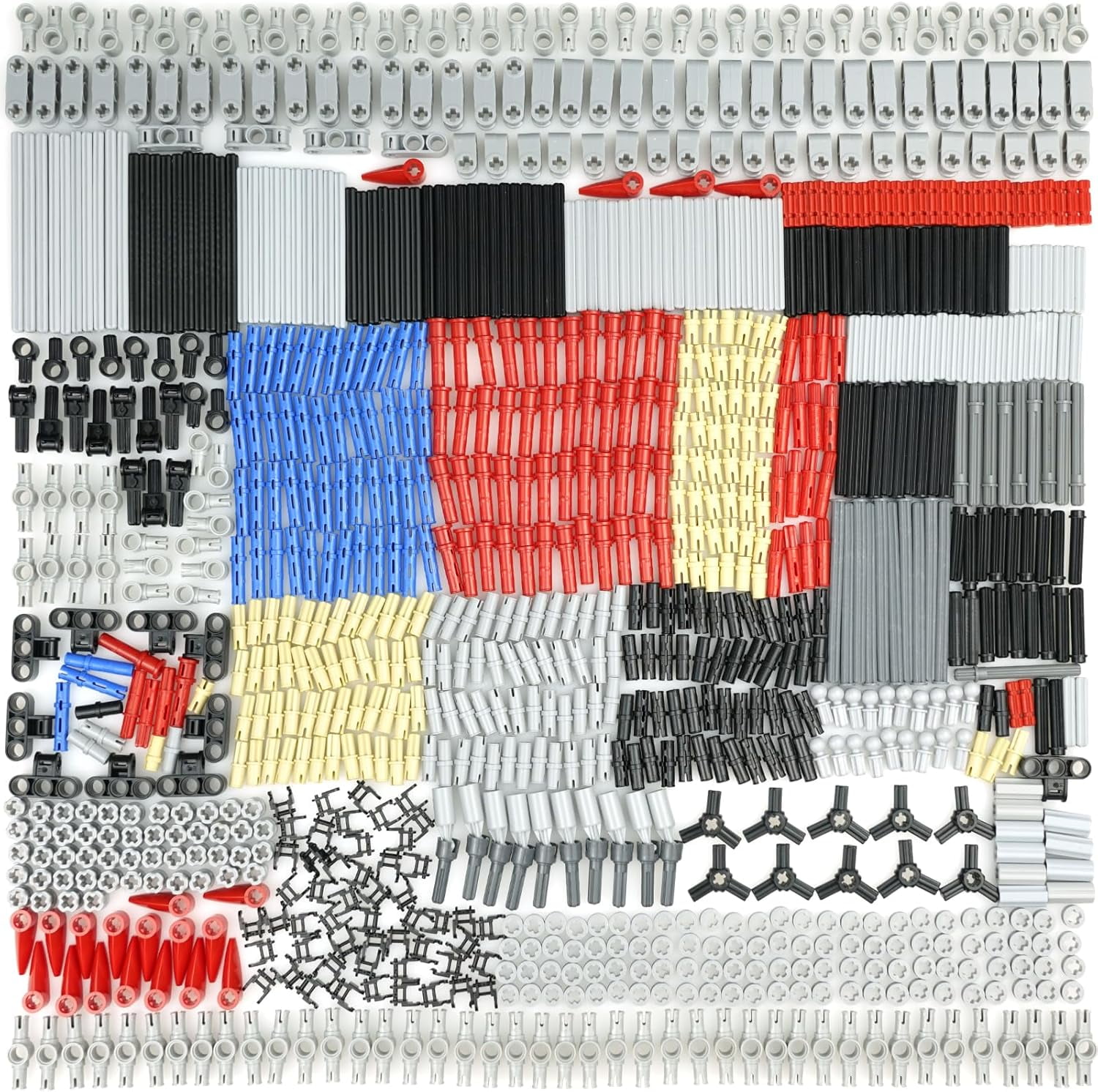 Axles Pins Connector Technical Parts - Builing Blocks Sets,Bush Steering Joint Chain Link Bricks ...